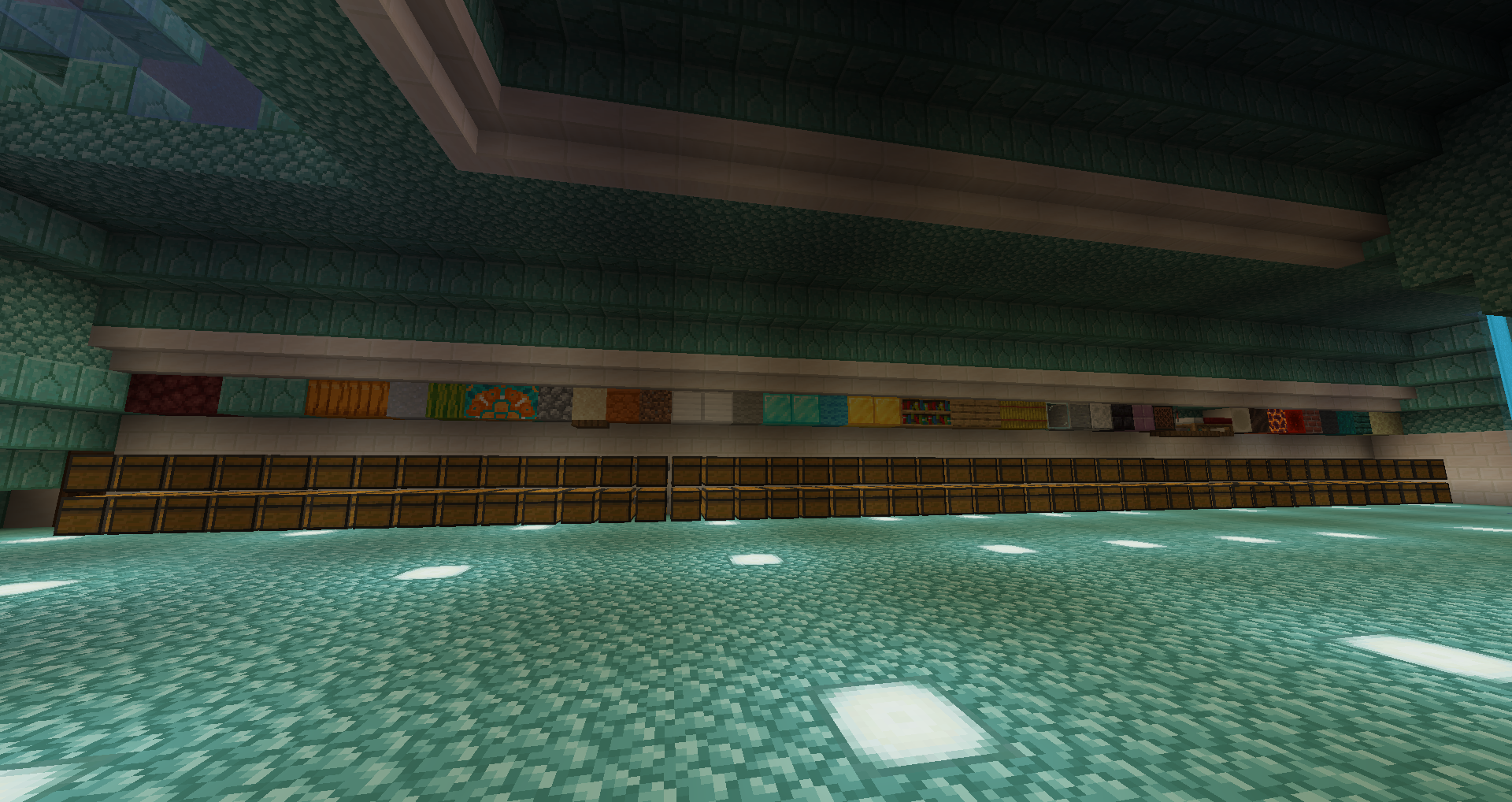 Drained ocean monument + storage system in survival – PREMIUM MINECRAFT ...